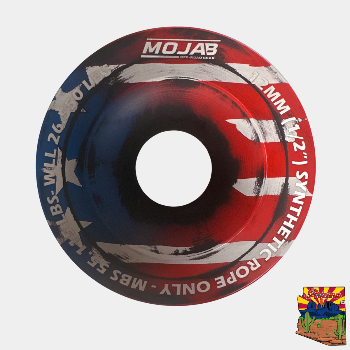 American Flag XL Snatch ring (diameter 4.7'') – RuffStuff Specialties