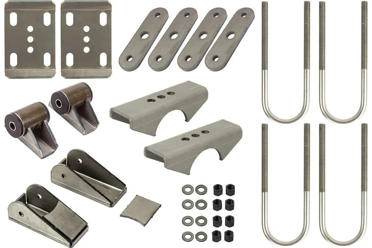 Ideal 63" Chevy Spring Swap Kit - Complete Leaf Spring Mount Kit ...