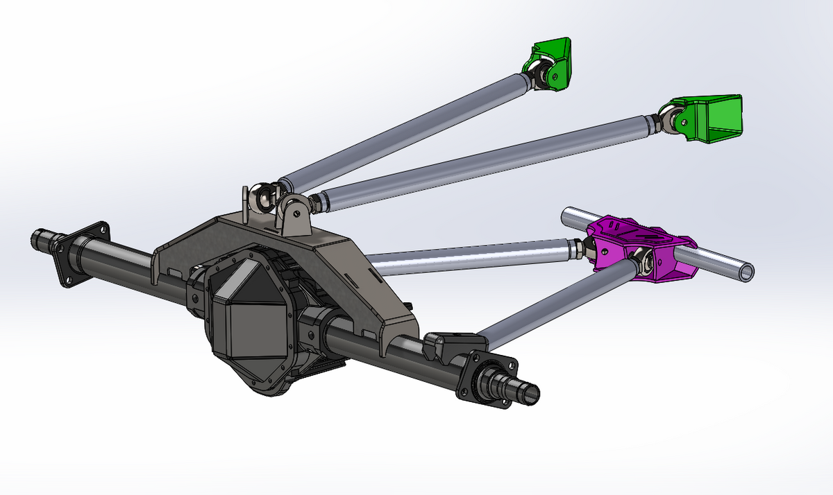 4 Link Suspension Kits - Off-Road Rock Crawler Components | RuffStuff ...